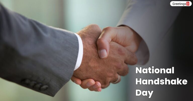 National Handshake Day Wishes, Messages, Quotes, Images and Greetings ...